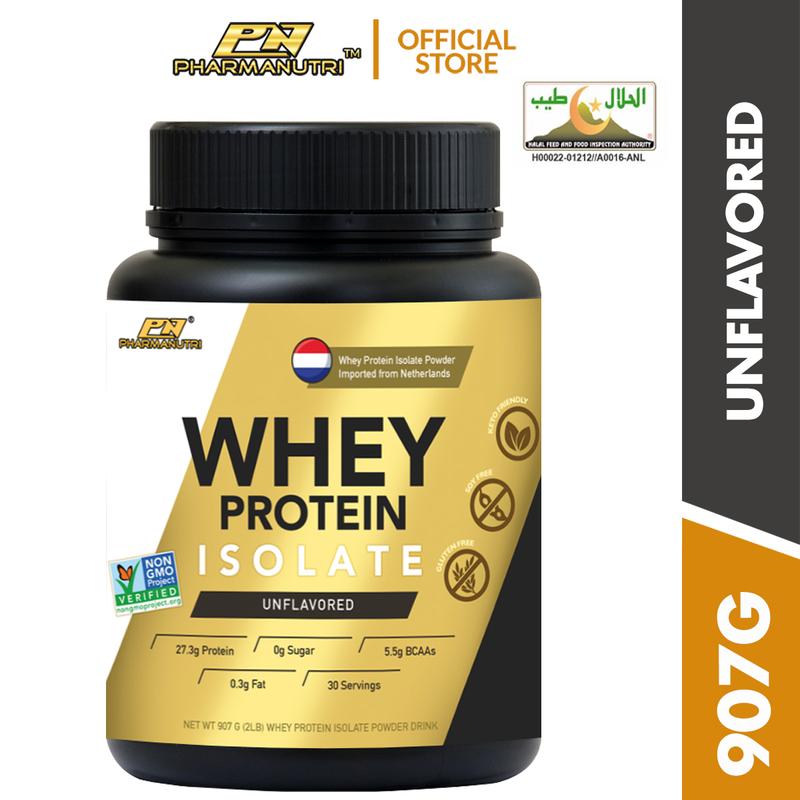 Pharmanutri Whey Protein Isolate 100% Unflavoured 907g (2lbs), - TikTok ...