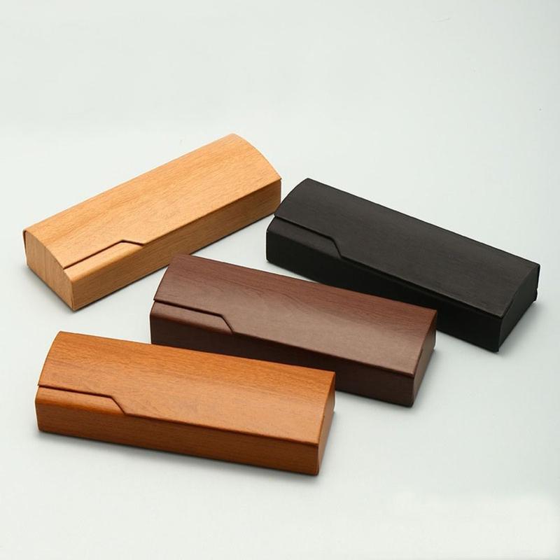 High Quality Portable Reading Glasses Case Imitation Wood Grain ...