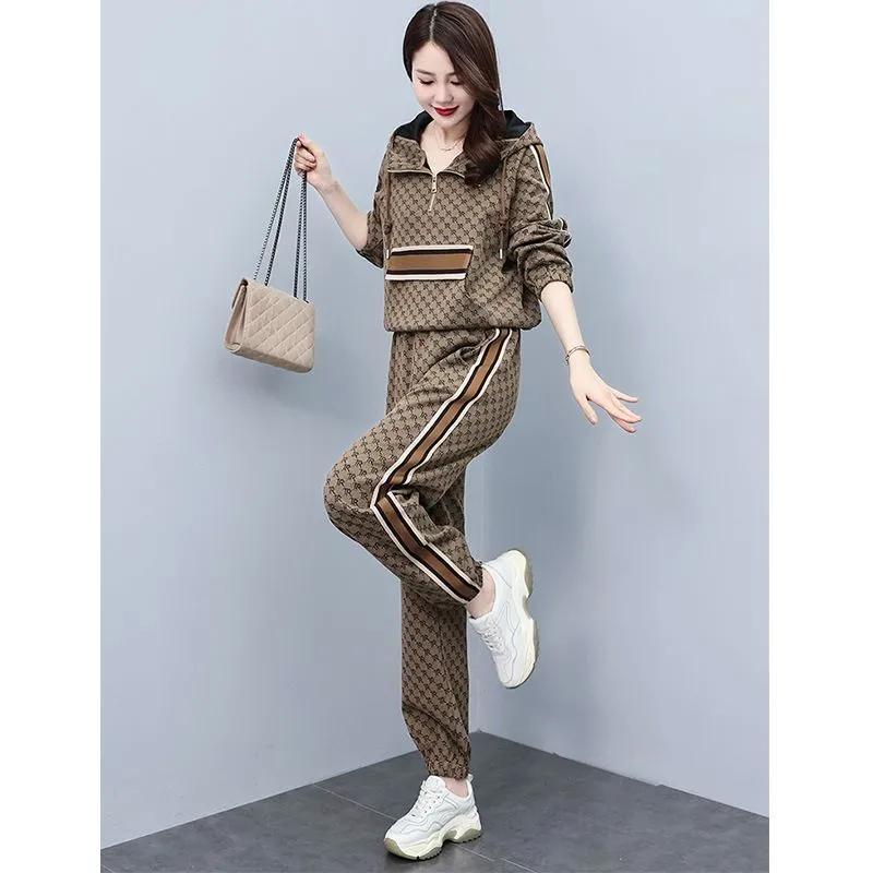 Sut Sukan Wanita, Fesyen Musim Bunga dan Musim Luruh 2024, Sweater ...