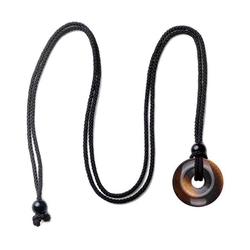 Kalung Estetik Batu Akik Kristal Alamiah, Rantai Klavikel Mudah ...