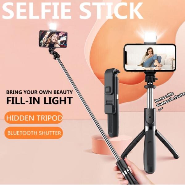 Lucky 4 in 1 Multifunctional Selfie Stick 360° rotation wit - TikTok ...