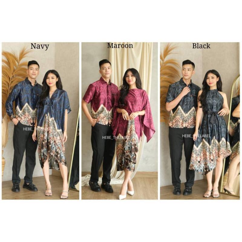 Bawita Batik Set Available Couple - (Men-Kinara-Kahiyang-Noma-Emily-Jenna-Nindy-Gaia-Arista ...