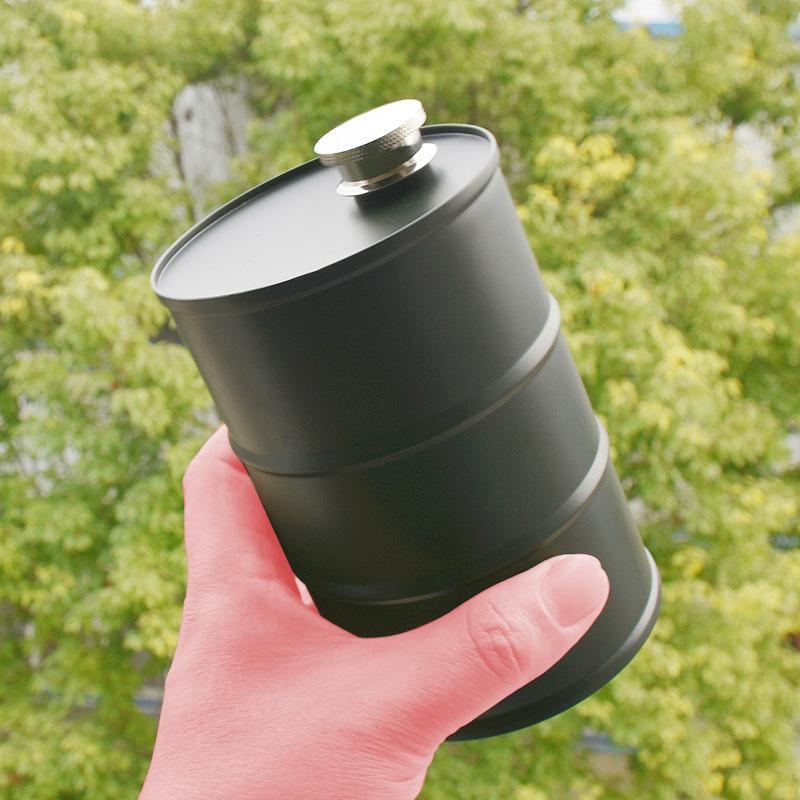 25oz Vodka Oil Drums Whisky Flagon Oil Barrel Vodka Whiskey Jug ...