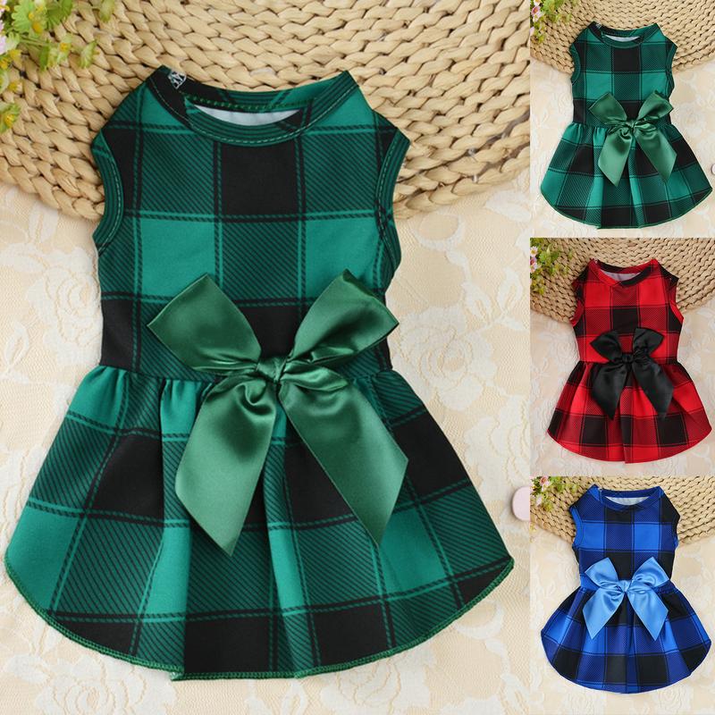 Pakaian Haiwan Peliharaan, Xiahaone, Corak Grid Berdandan, Tekstur ...