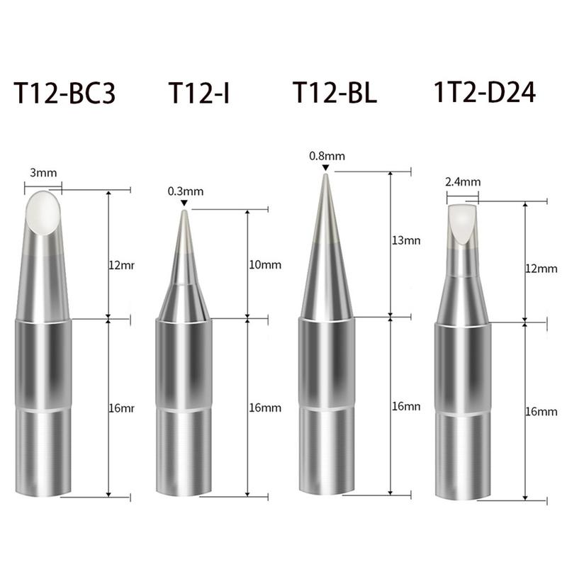 T12 series soldering iron tip high quality welding head electronic ...