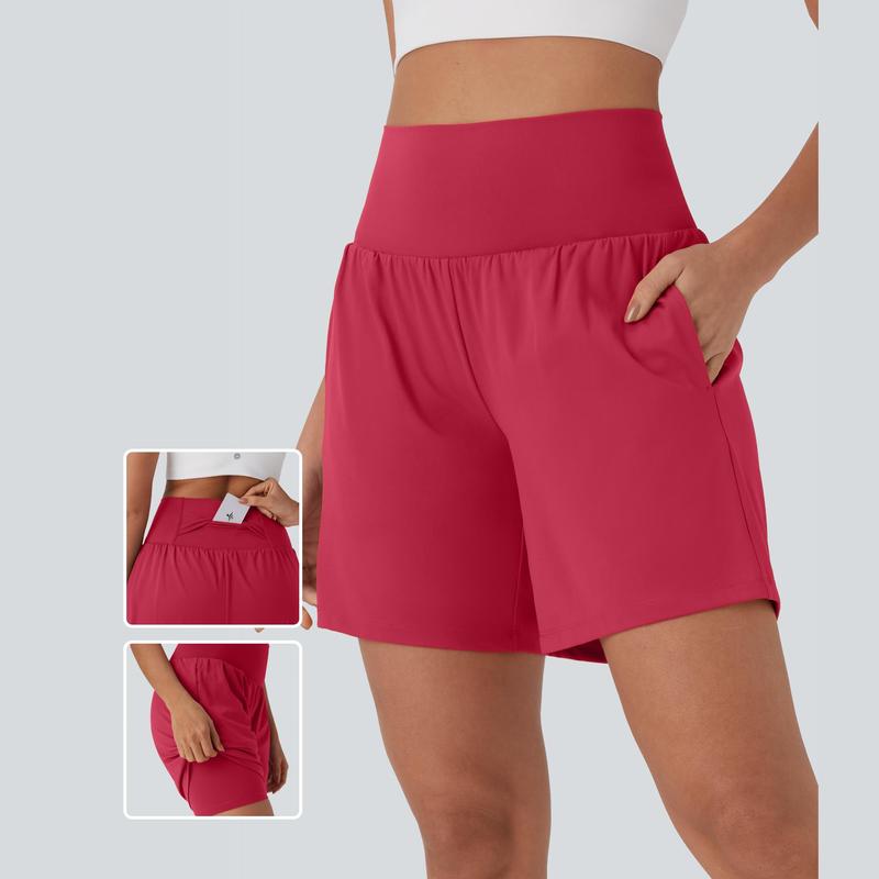 Halara Softlyzero™ Airy Super High Waisted 2-in-1 Cool Touch Yoga ...