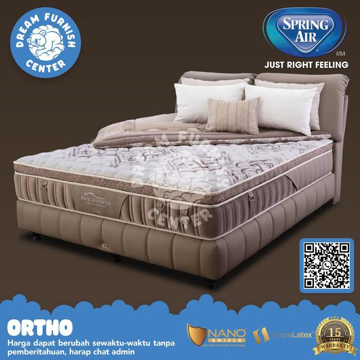 Spring Air Ortho Matras/Full Set 100 120 160 180 200 Kasur Springbed ...