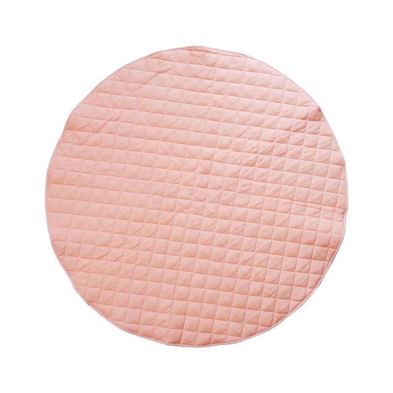 Baby for Play Pad Solid Color Round Soft Breathable Crawling Pad ...