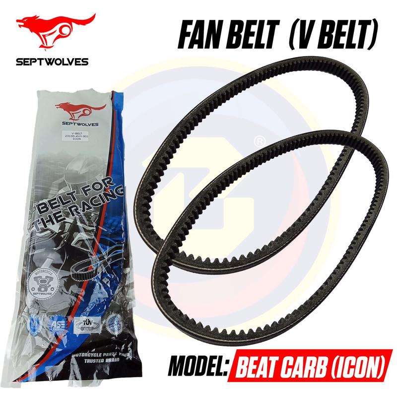 Fan Belt for Honda Beat Carb (ICON), Motorcycle V-Belt Beat Carb ...