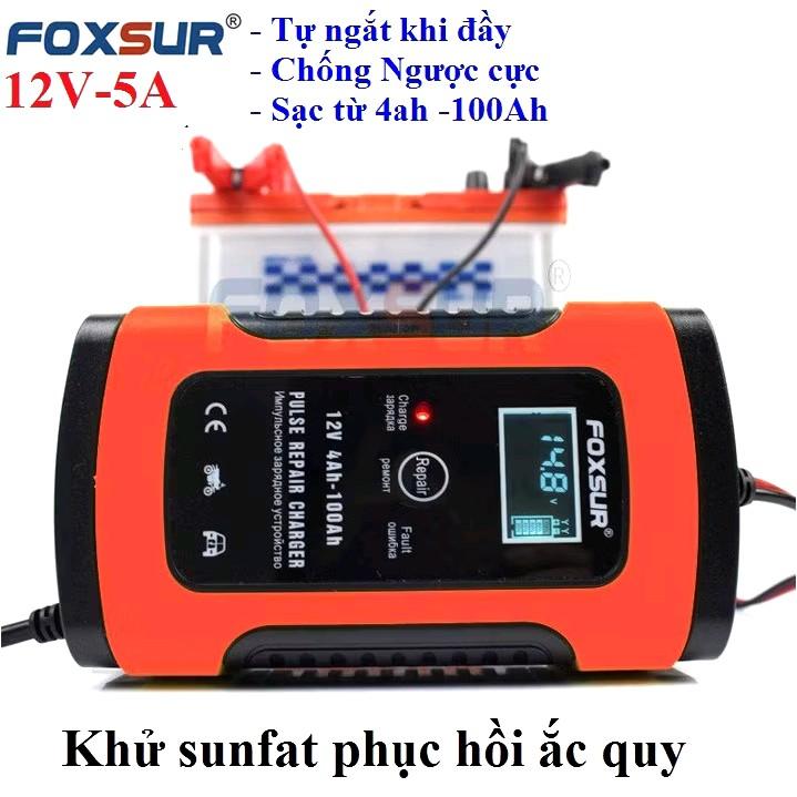 Bộ Sạc acquy 12V dùng cho bình từ 4ah đến 100ah có chế độ,kh - TikTok ...