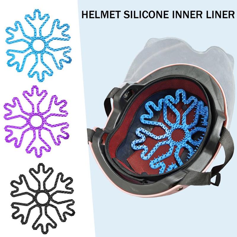 Helmet Silicone Inner Motorcycle Helmet Anti-deformation Liner - TikTok ...
