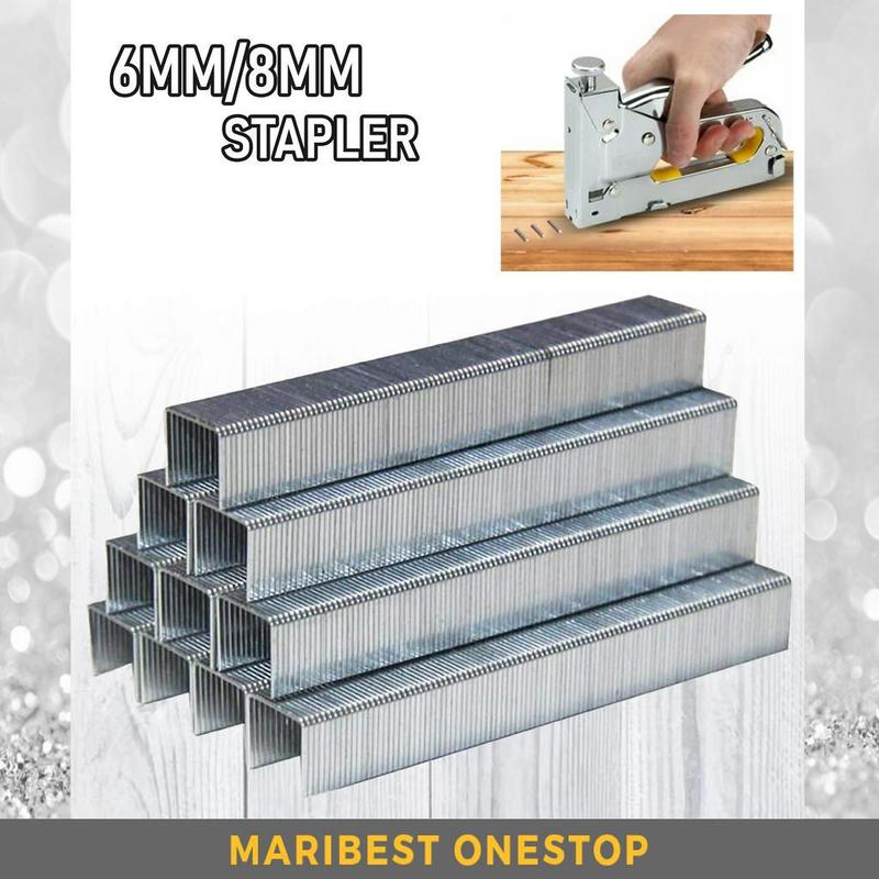 Staple Gun Refill Nail 6mm/8mm Fineline Rapid & Mckenic Hand Stapler ...