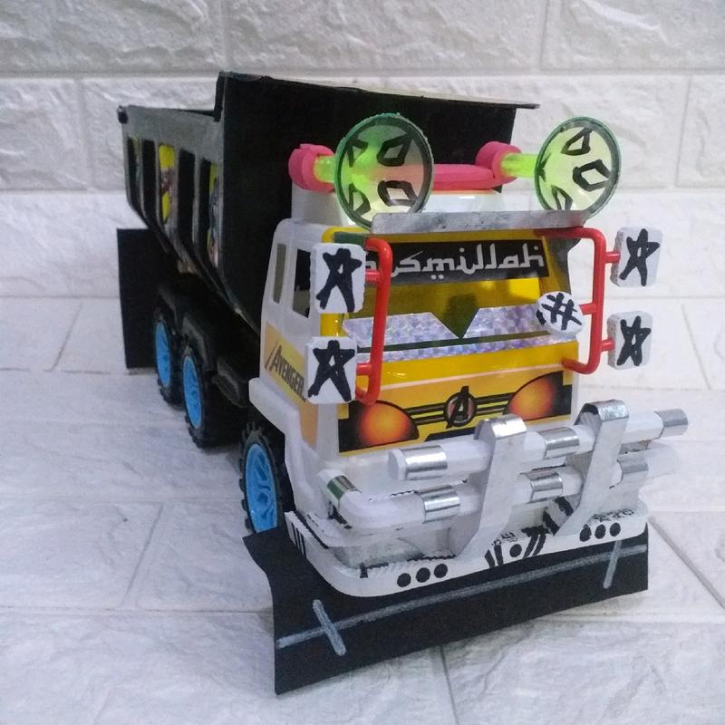 Truk Tronton Pasir Plastik Modifikasi Mainan Anak TTP 02 - Shop | Tokopedia