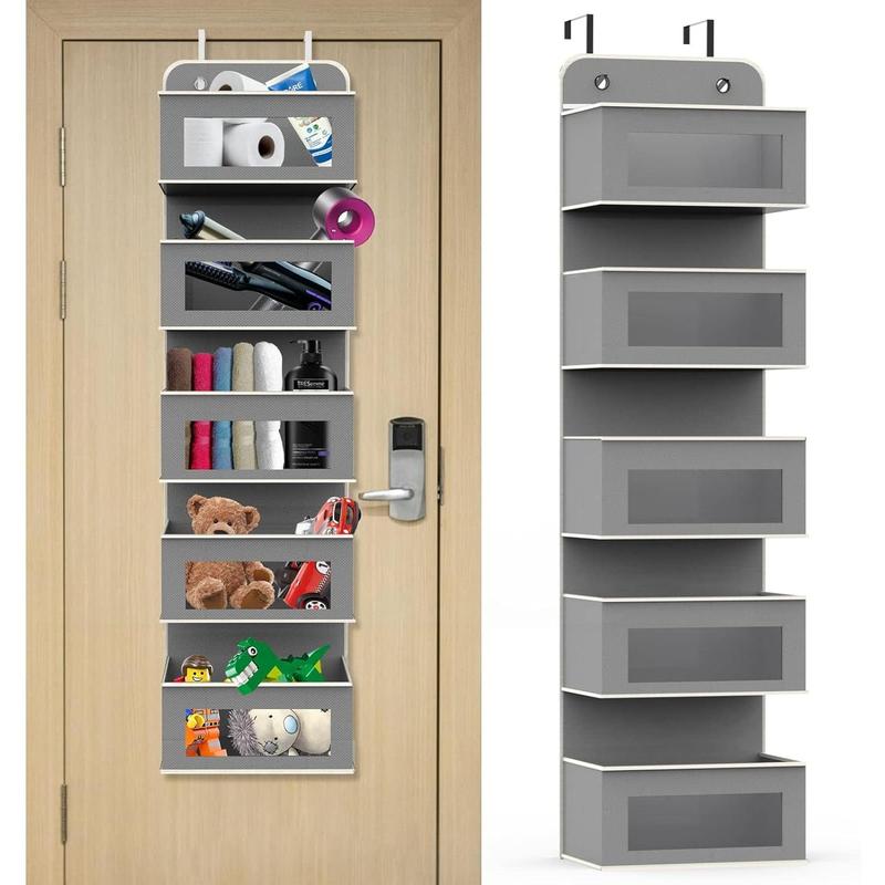 About By Storage Hanging Organiser - 5 Clear Window Pockets Organizer ...