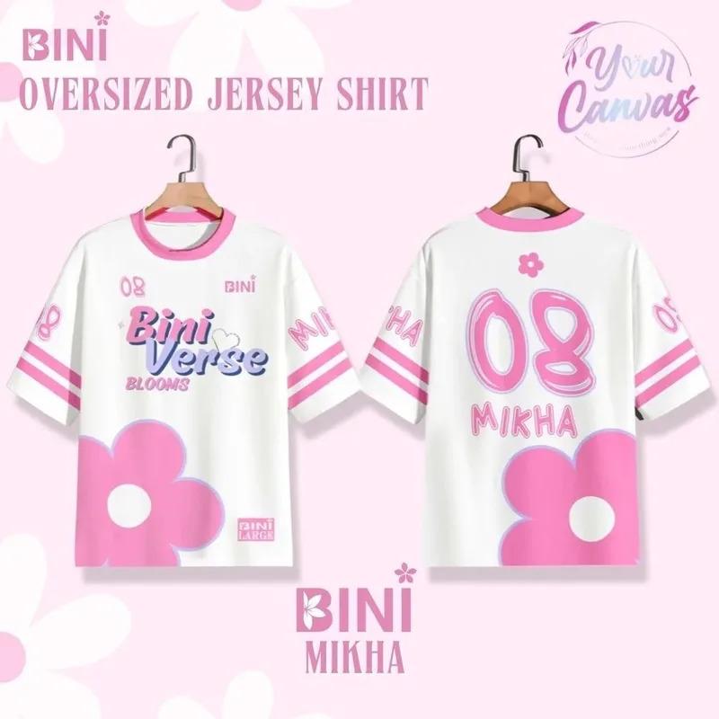 BINI 2025 New Cute printing Sports Jerseys Men's Women's Casual ...