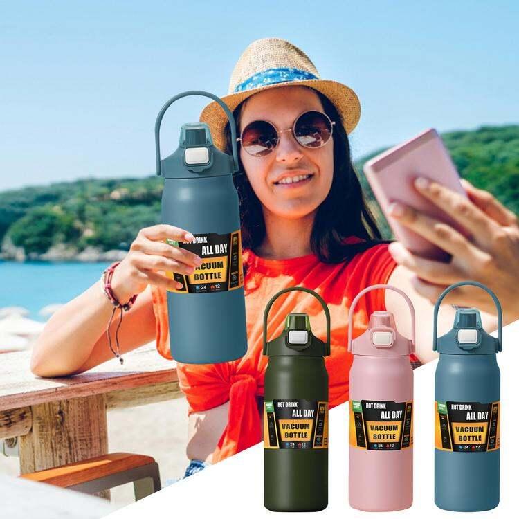 Botol Air Sukan, Saiz Besar (1500 ml), Bertebat, dengan Stra - TikTok ...