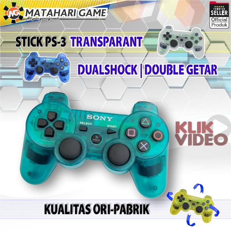 Stik PS3 / Stick PS3 Sony PlayStation 3 Transparant Hijau Dualshock ...