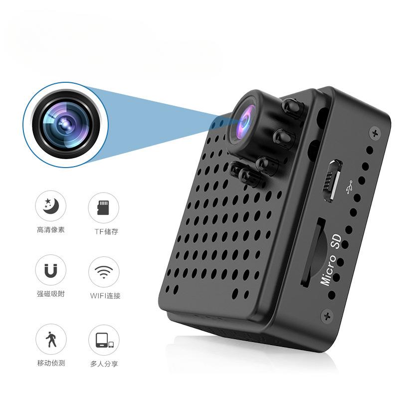 Small Square Portable Camera W18 Wireless WiFi Camera Home Small ...