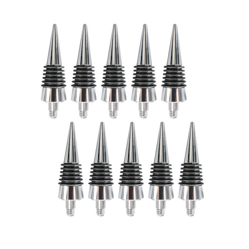 10 Pcs Thread Wine Bottles Metal Stoppers Set,Blank Bottles Stopper ...