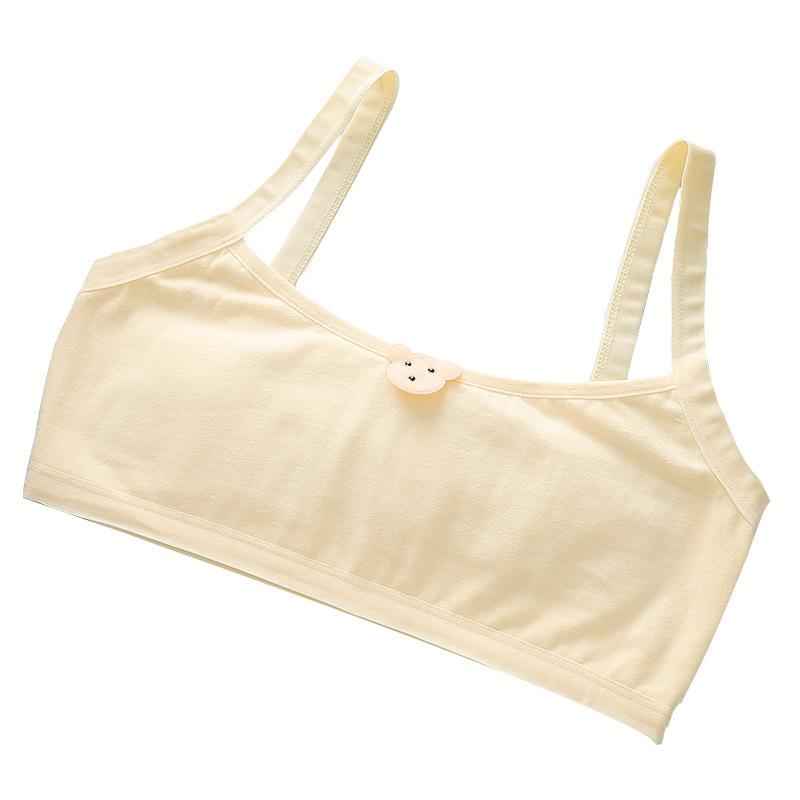 Pure Cotton Girls' Developmental Underwear, Girls' Vest, Children's ...