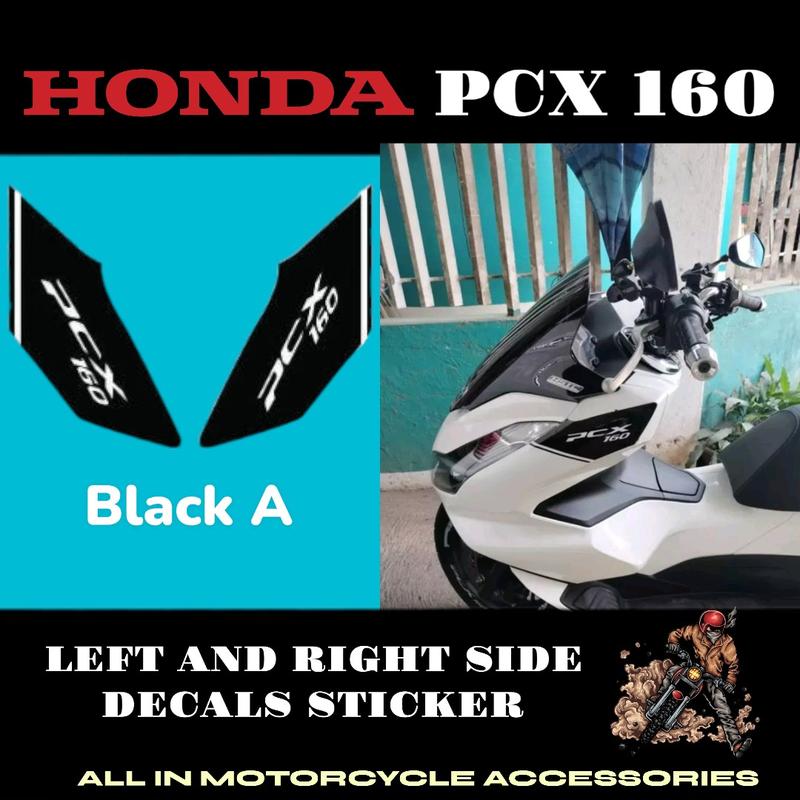Honda PCX 160 Left and Right Side Decals Sticker - TikTok Shop Philippines
