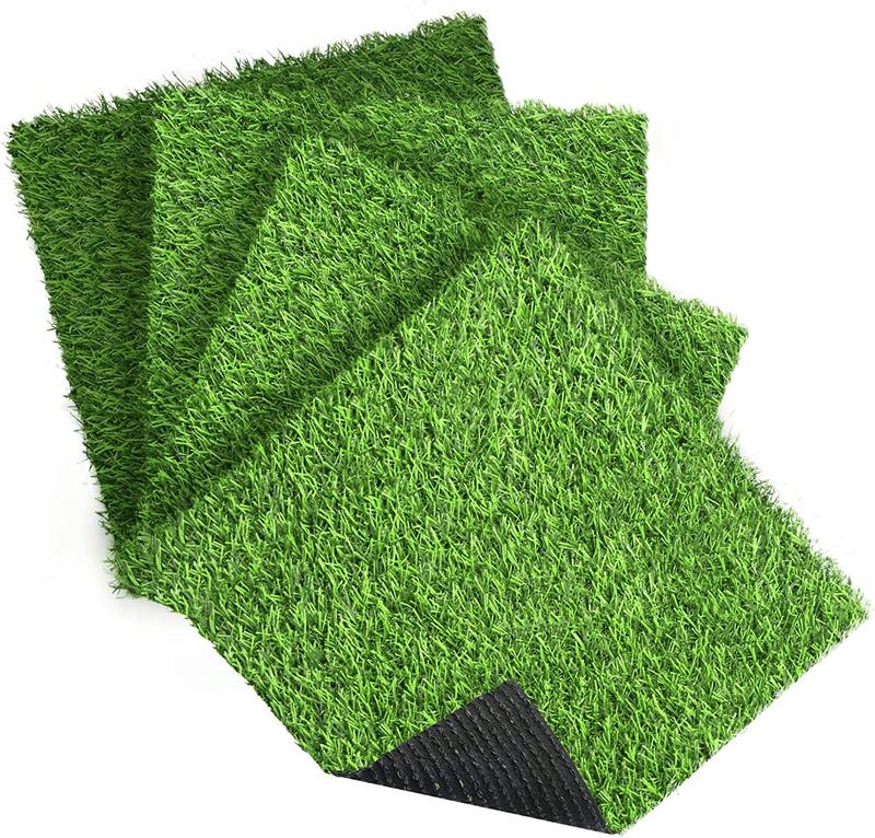 Fantasy Miniatur Karpet Rumput Sintetis 25mm Rumput Palsu Potongan ...