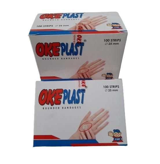 Oke Plast | Plester Bulat 100's | Plester Ok Plast - Shop | Tokopedia
