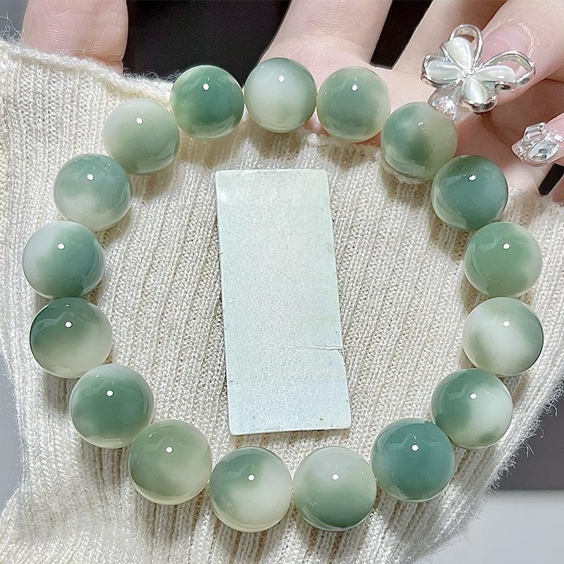 0Zen-inspired flower-shaped natural Bodhi root bracelet, energy ...
