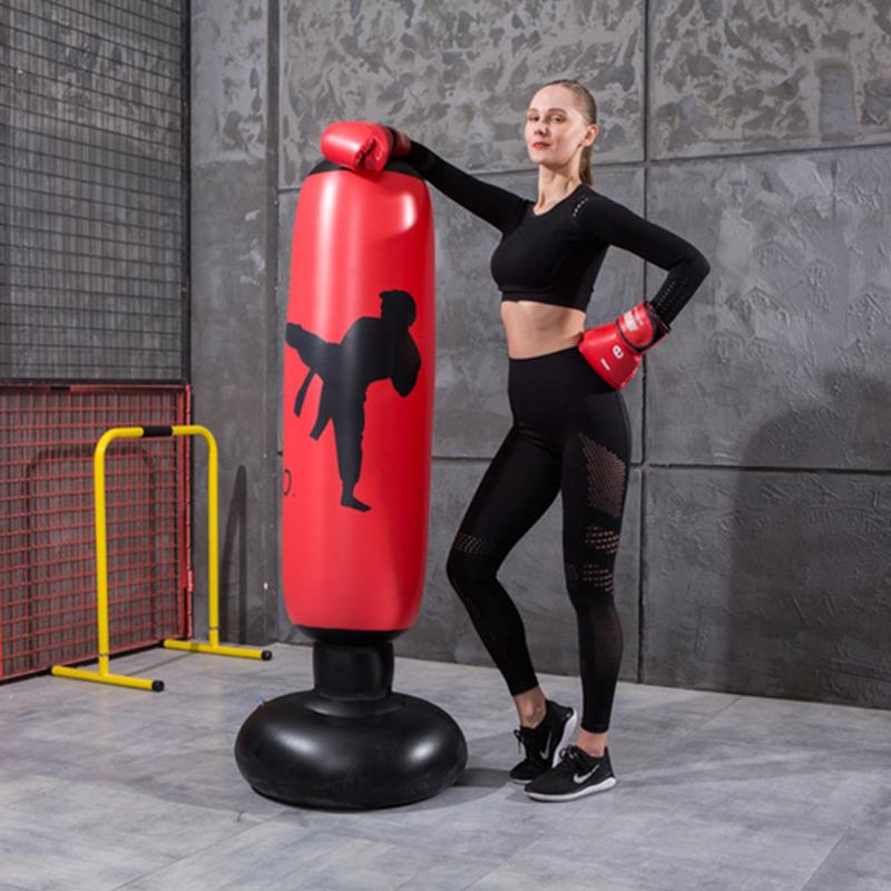 1.6m fitness boxing column New inflatable boxing column Adul - TikTok ...