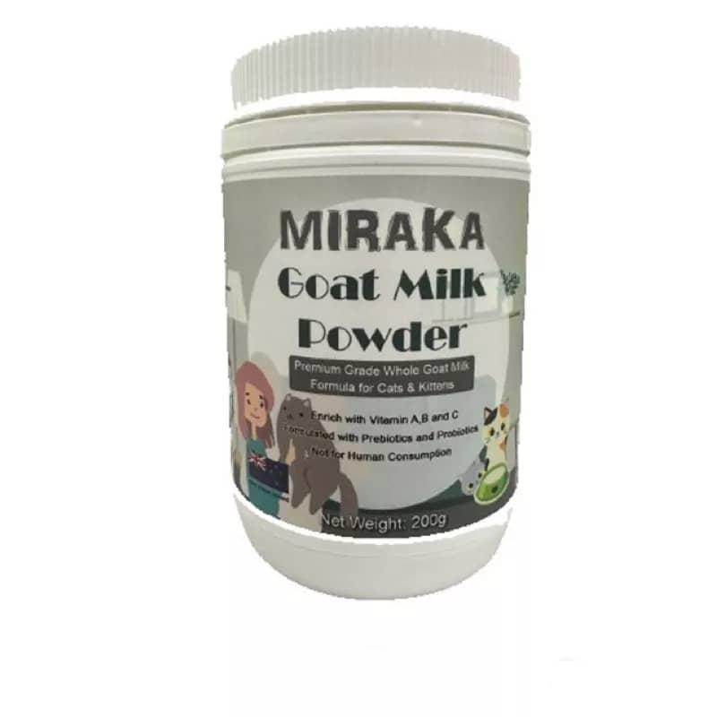 Miraka Goat Milk Powder for Cat & Kitten Premium Grade 200Gram - TikTok ...