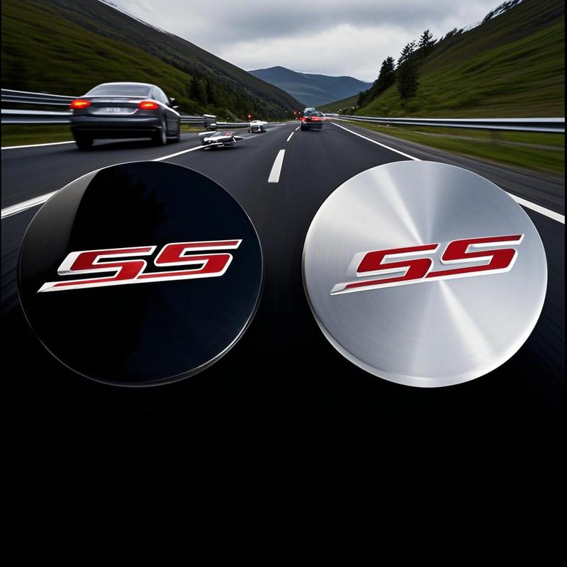 4pcs Metal & ABS Wheel Center Caps - 65mm with SS Emblem Log - TikTok ...