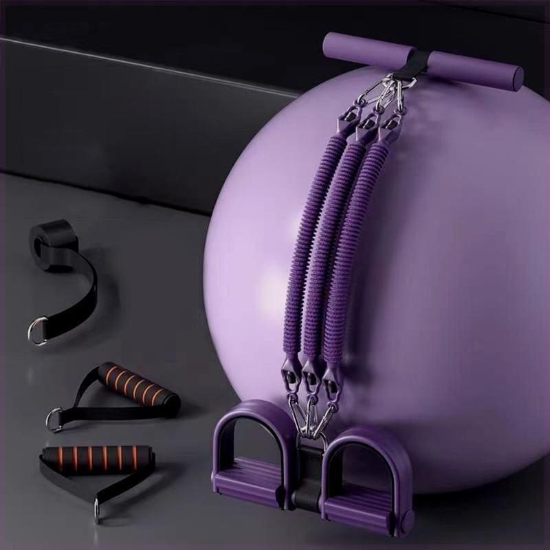 Home Workout Equipment 2/3/4-Strand Pedal Pull-Up Sit-Up Trainer ...