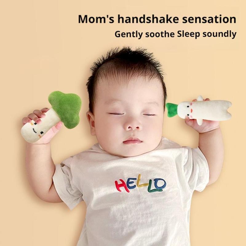 Soothing Baby Toy Anti-startle Hand Grip Circle Doll Chewabl - TikTok ...