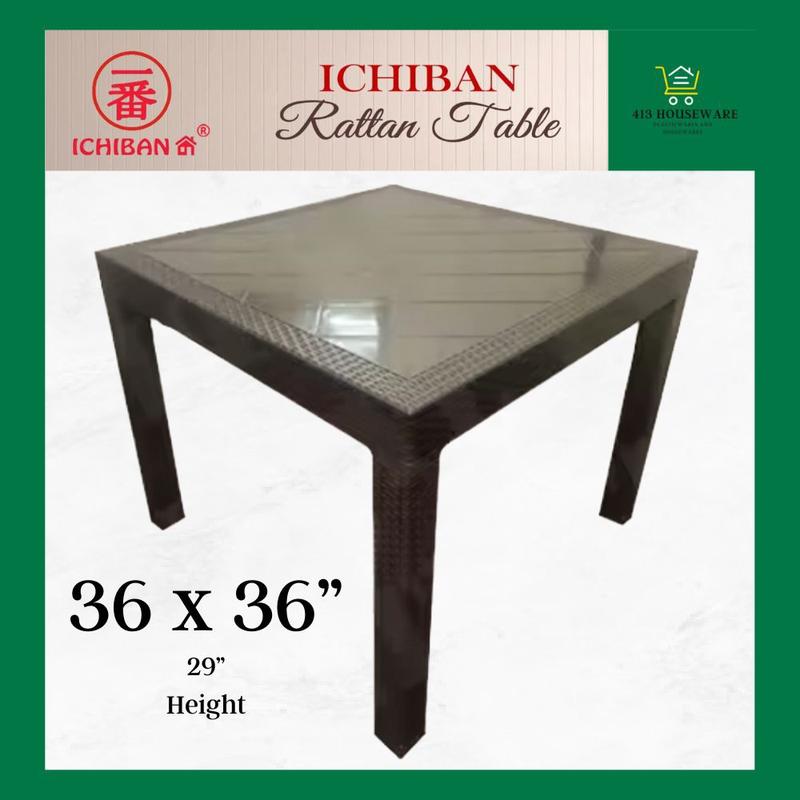 Dining Table 36x36 Dragon Rattan Table Outdoor Table Mesa Lamesa ...