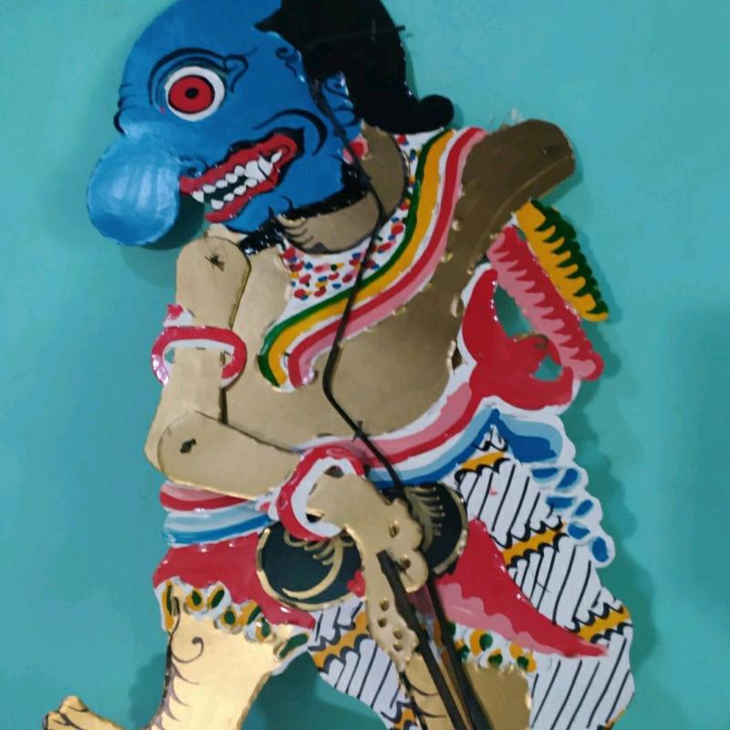 wayang Kulit kertas Buto Terong 60 cm - Shop | Tokopedia