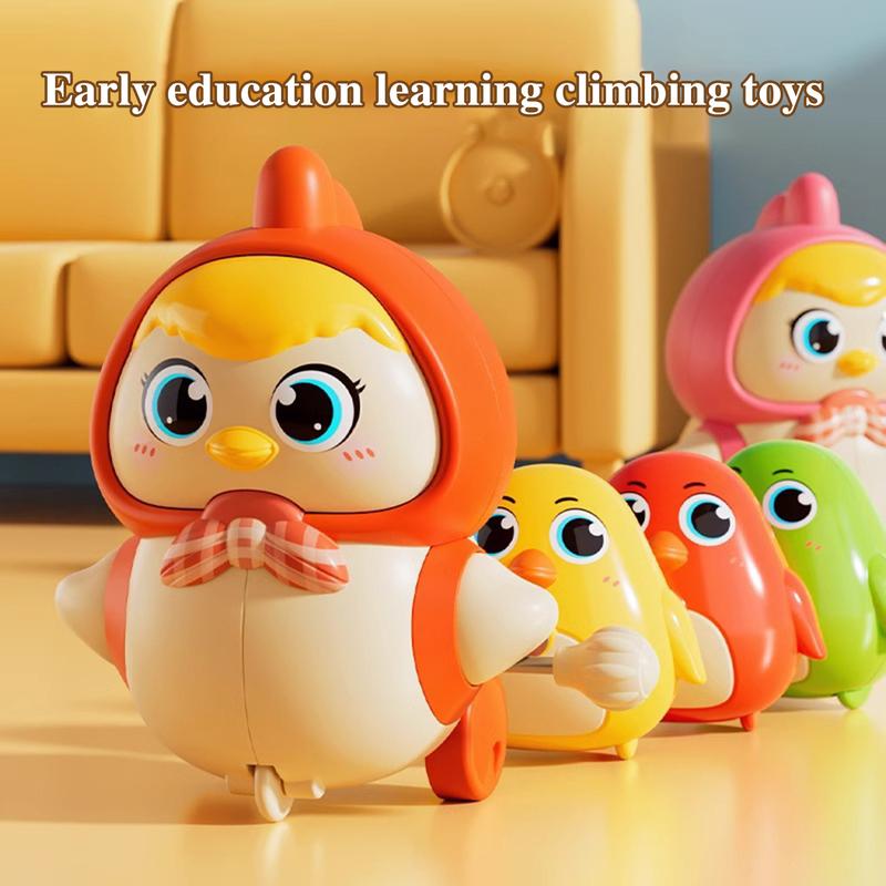Wind-up Chick Crawling Toy Magnetic Mother Baby Chicken Swin - TikTok ...