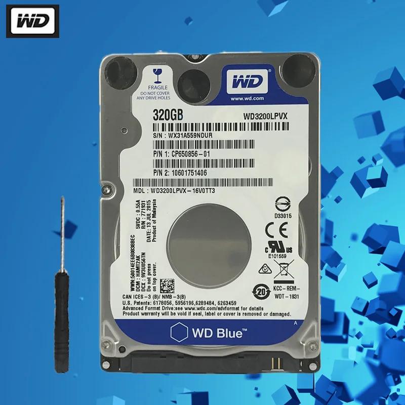 ฮาร์ดไดรฟ์แล็ปท็อป, WD, 320GB, Disk Blue, ฮาร์ดดิสก์ภายใน, SATA ...
