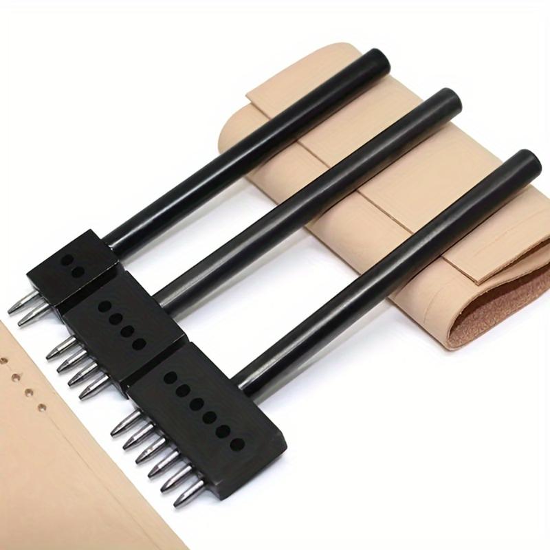 Leather Hole Punch Tool, Adjustable 4mm Handheld Perforator, - TikTok ...