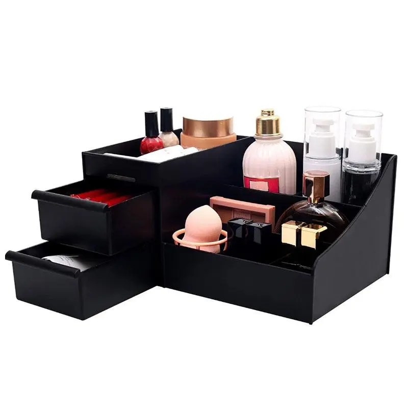 Multi-color Cosmetics Organizer, Makeup Organizer Case, Dressing Table ...