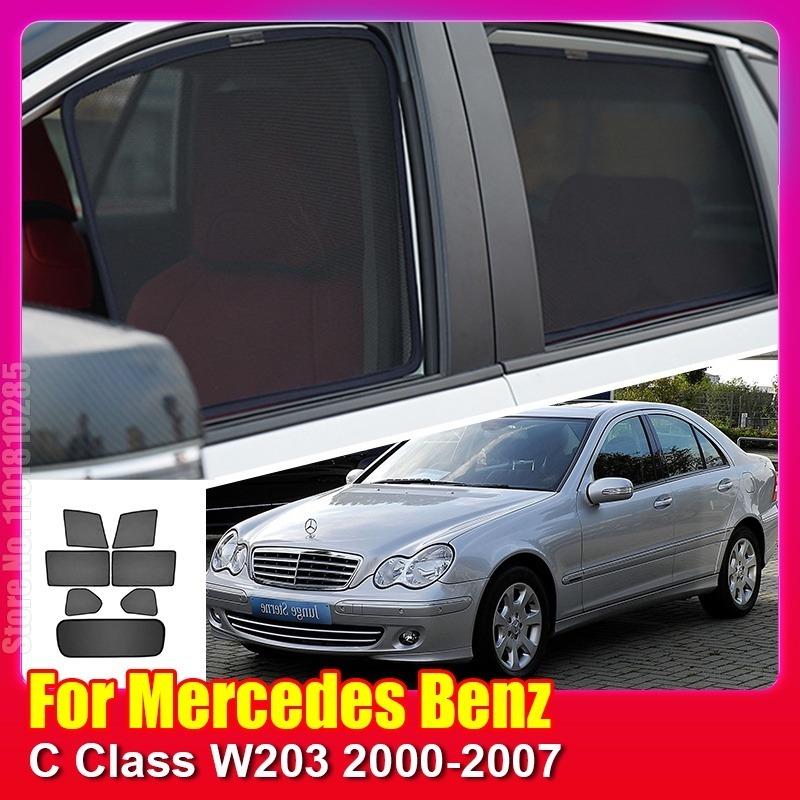 For Mercedes Benz C Class W203 180 200 2000-2007 Car Window SunShade ...