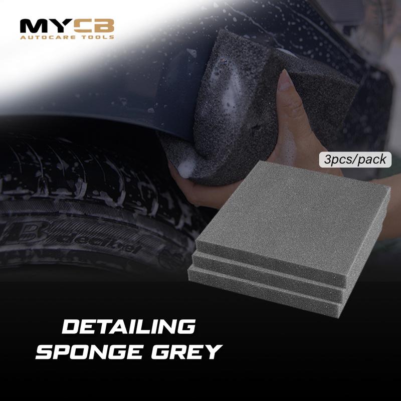 MYCB Detailing Sponge GREY Cleaner Eraser Car Cleaning Tyre Scrub ...