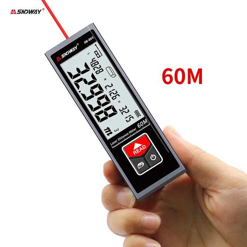 SNDWAY Mini Laser Distance Meter Rechargeable Rangefinder 40 - TikTok ...
