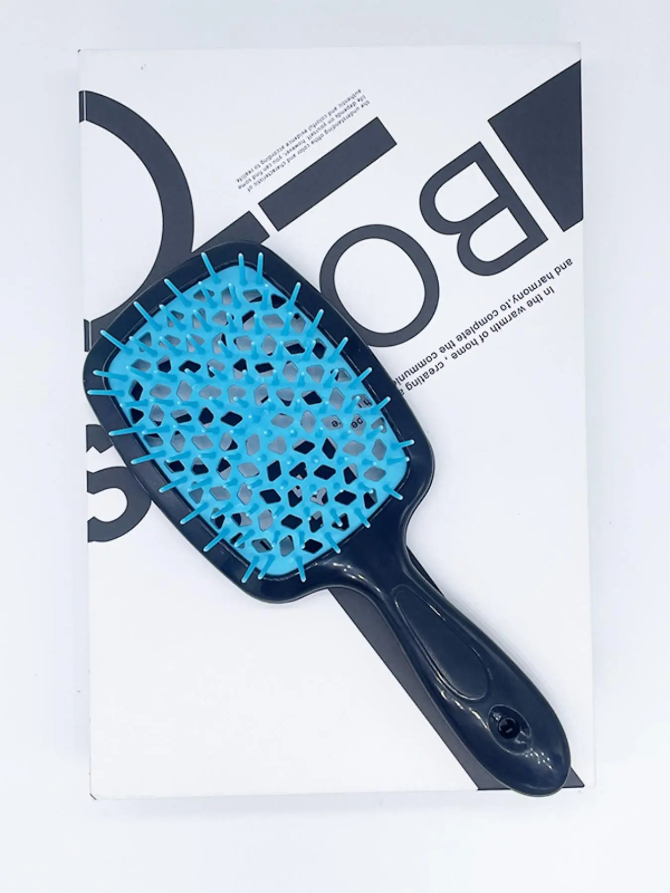 1 Piece Hollow Out Hair Brush, Wet & Dry Hair Detailing Comb, Scalp ...