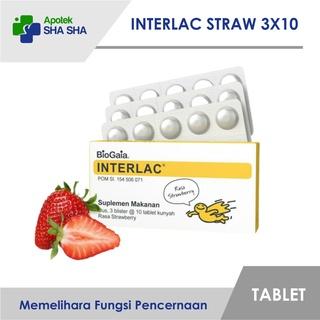 INTERLAC KUNYAH RASA STRAWBERRY TABLET (PERTABLET) - Shop | Tokopedia