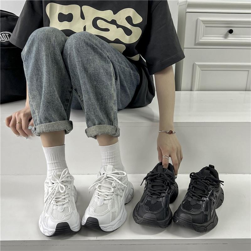 Raze Rubber Shoes For Women High Sole Bulky Casual Wear Breathable ...