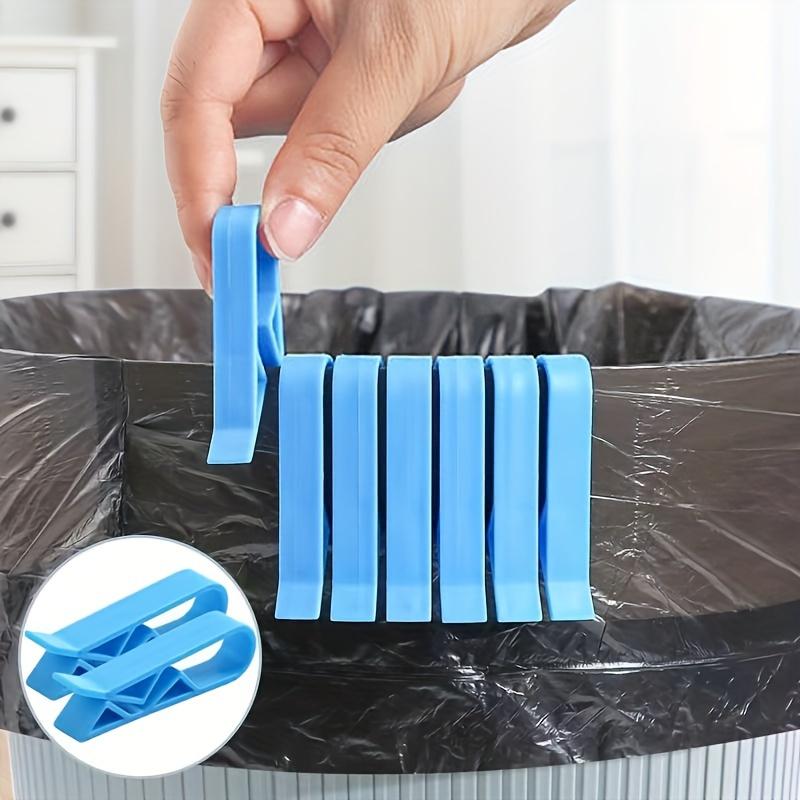 Klip Beg Sampah, 5 / 10 / 20pcs, Anti-Gelincir, Pengapit Tong Sampah ...