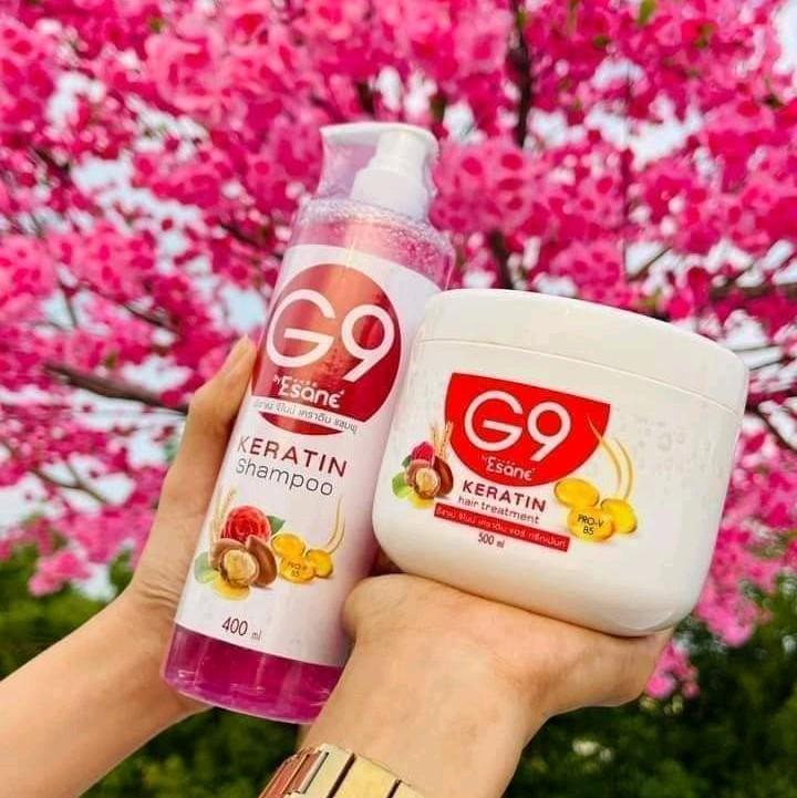 Perawatan Rambut G9 Hair Treatment & G9 Hair Shampoo - Conditioner ...