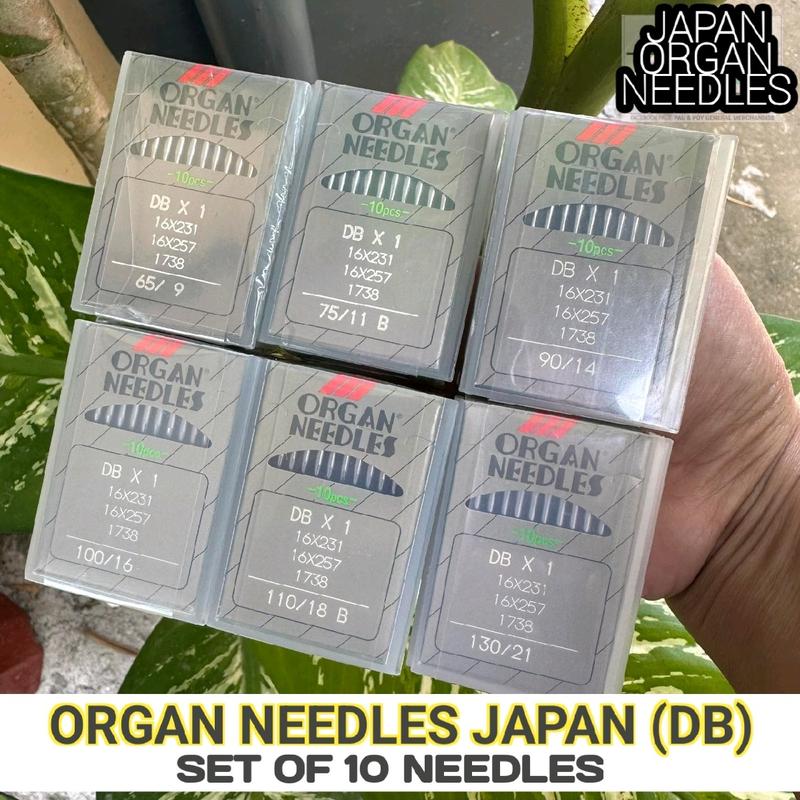 JAPAN ORGAN NEEDLES DB, DP, DC (1 BOX=10 PCS ONLY! ) - TikTok Shop ...