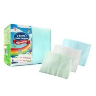 Pureen Lampin Bayi Baby Napkin Boleh Cuci Colourful Napkin Lampin ...
