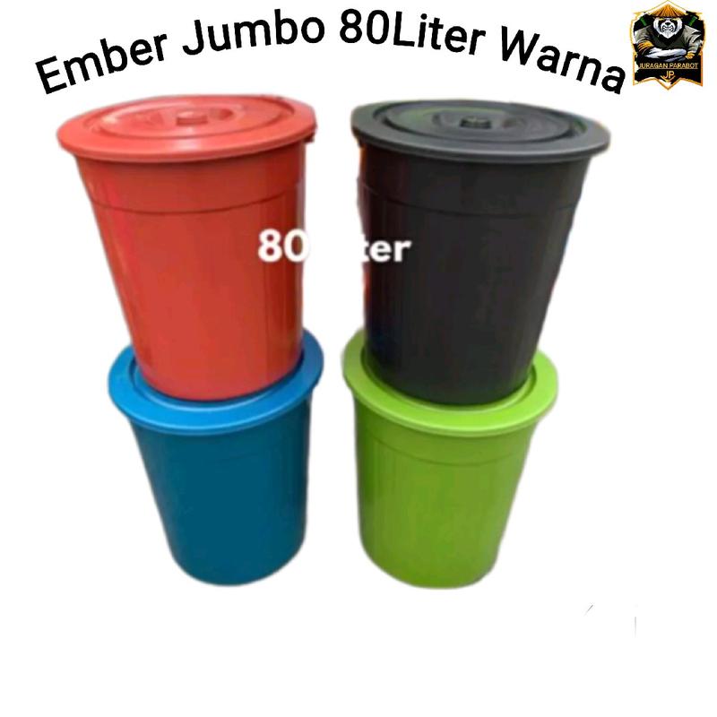 Ember Plastik 80 Liter Jumbo Warna/Tong Air jumbo - Shop | Tokopedia